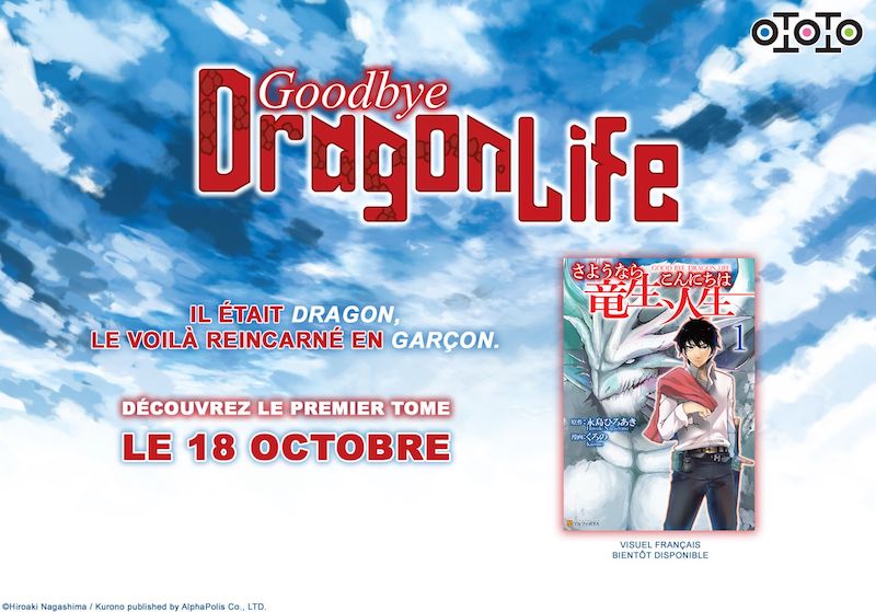 Goodbye Dragon Life arrive aux éditions Ototo | Bulle Shôjo